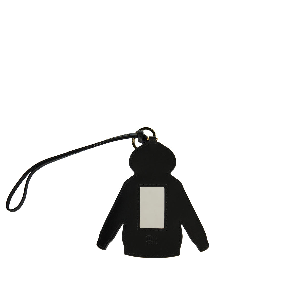 MIU MIU Miu hoodie leather keychain accessory – Luisa World